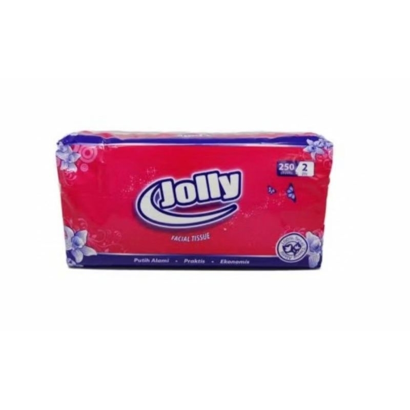 Jolly TISSUE 250 SHEETS 2 PLY | Shopee Malaysia
