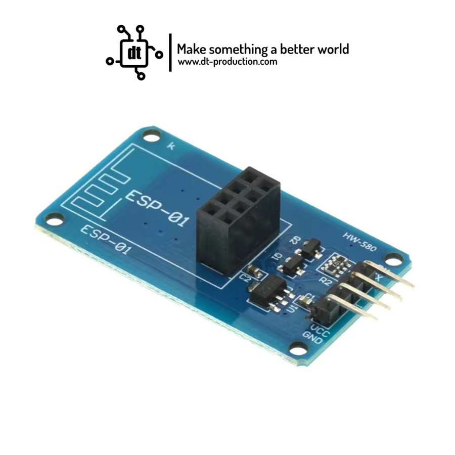 Esp01 ESP 01 Adapter 3.3v 5v breakout PCB | Shopee Malaysia