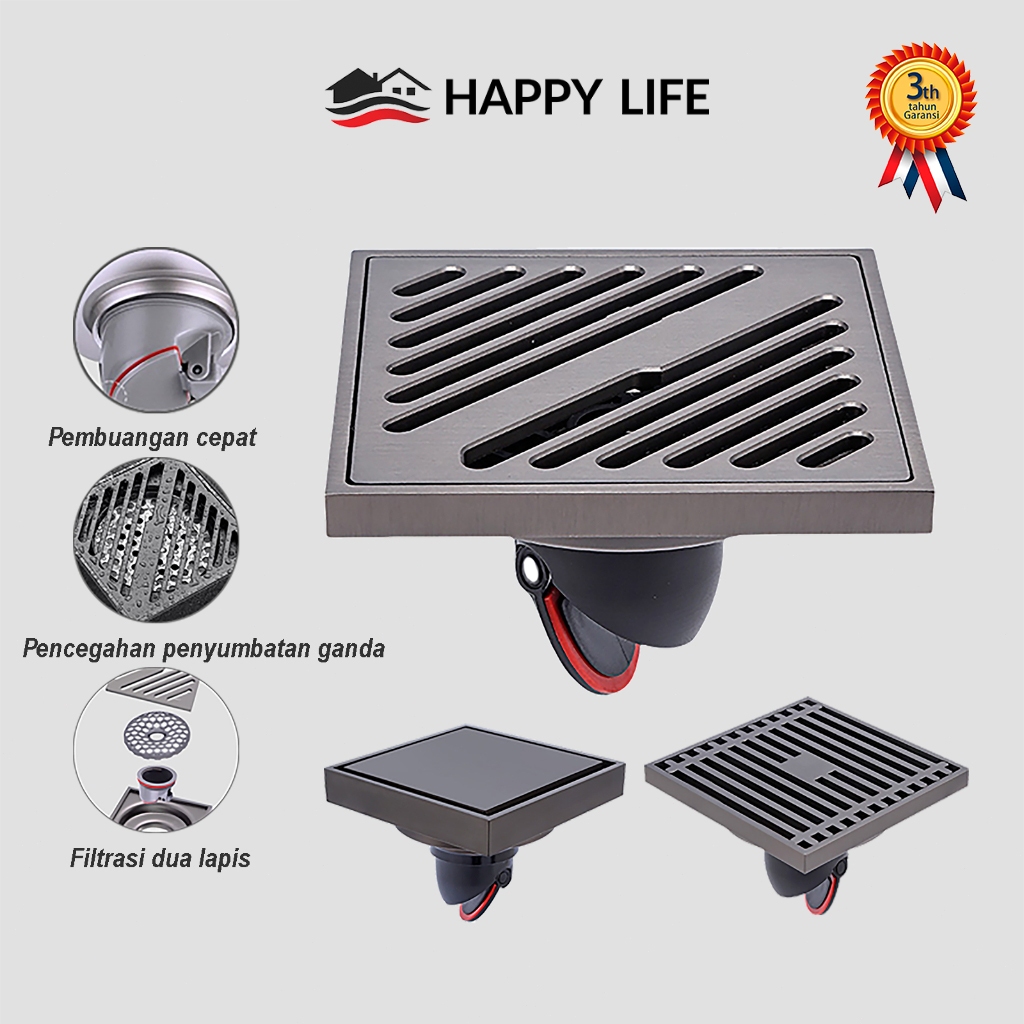 Floor Drain Stainless Minimalist and Modern Design Steel Anti-Insect ...