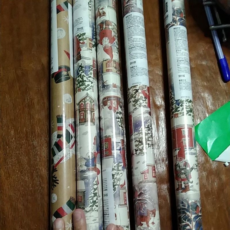 Ikea VINTER price for thick wrapping paper, 1 roll x 3 meters ...
