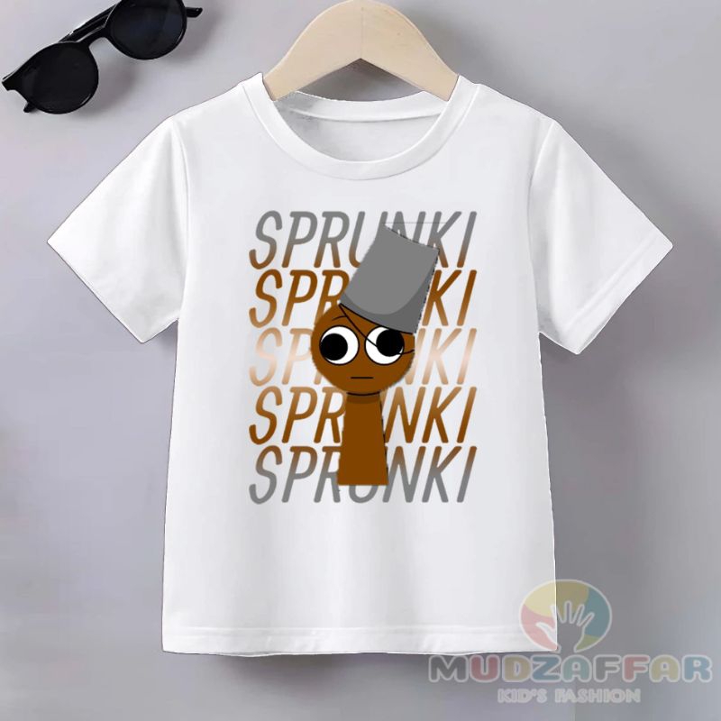 Incredibox CHILDREN'S T-SHIRTS SPRUNKI BROWN BRUD CHARACTER CHILDREN'S ...