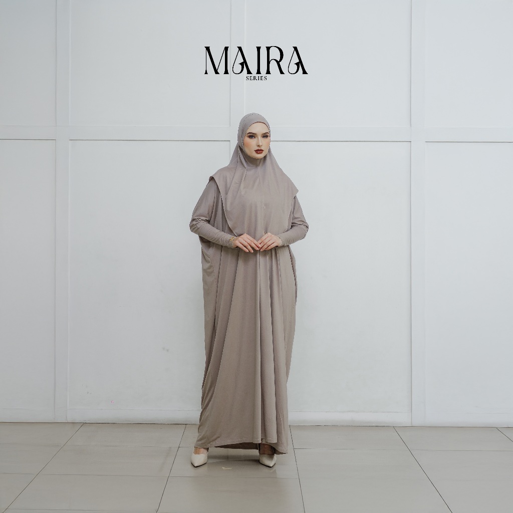 One Set Maira (Dress and Hijab) - Abaya One Set by Tubita | Shopee Malaysia