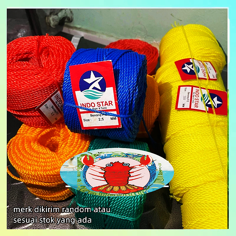 Plastic rope/pe rope/pe rope/small rope/1mm to 2.5mm | Shopee Malaysia
