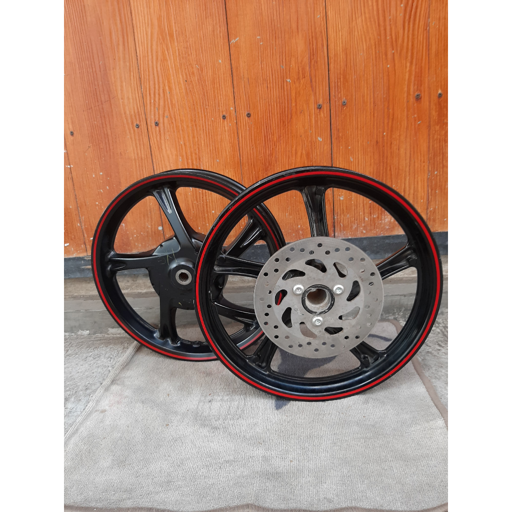 Original Yamaha Mio ring 14 rims New Price PNP Mio J Soul Sporty Gear ...