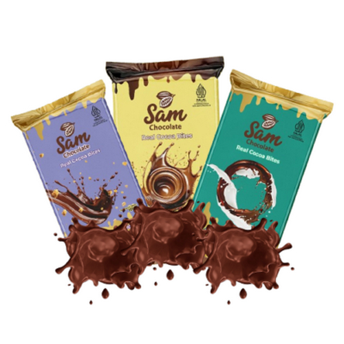 Chocolate Compound 55 grams Sam Chocolate Bar Candy | Shopee Malaysia