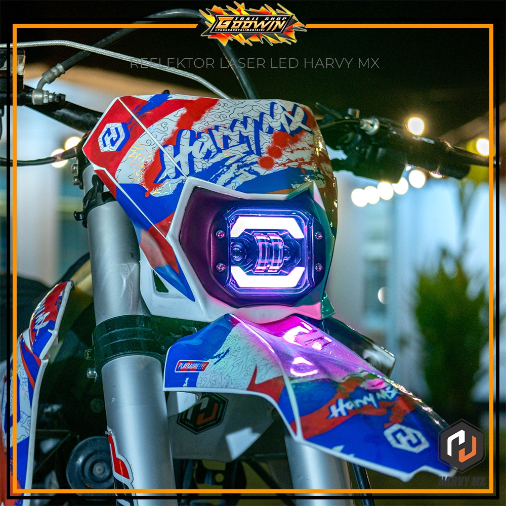 Led LASER Reflector Sumo HRV CRF 150L KLX BIGFOOT DTRACKER New WR 155 ...