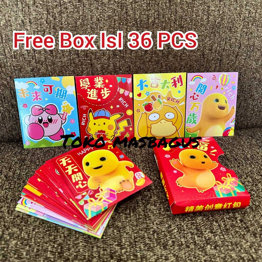 Chinese New Year Angpao contains 36 sheets - 2025 Chinese New Year Shio ...