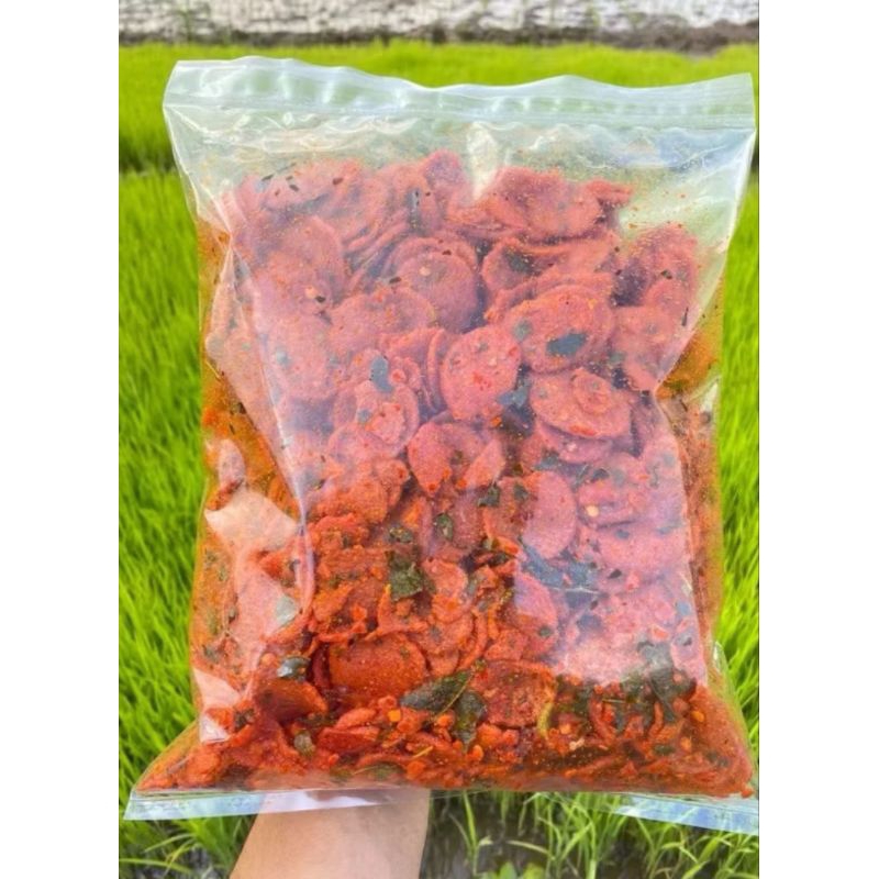 Sosreng viral spicy fried sausage 250gr 500gr 1kg | Shopee Malaysia