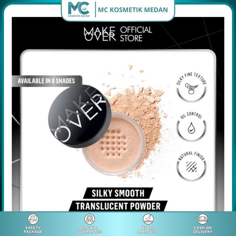 Make OVER-Silky Smooth Translucent | Shopee Malaysia