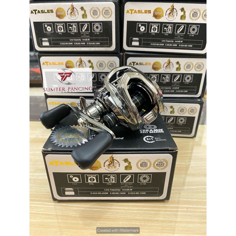 Gtech Toples 1001 HG Baitcasting Reel | Shopee Malaysia