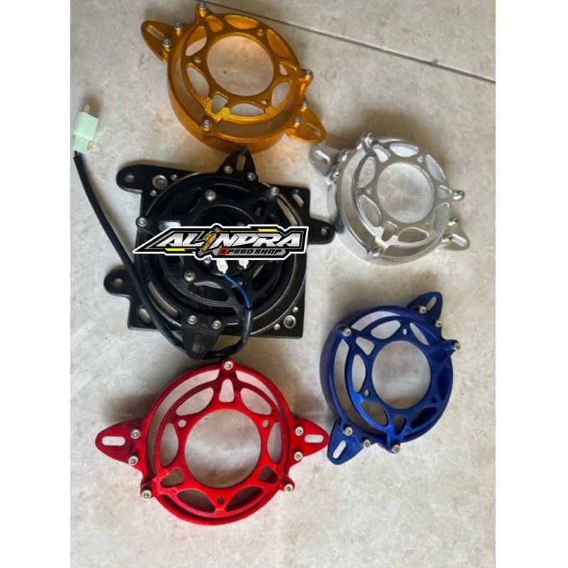 Cover RADIATOR EXTRA FAN VARIO OLD VARIO LED 125 PCX AEROX N-MAX CNC ...