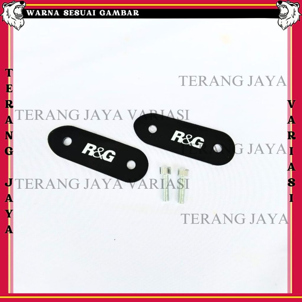 HITAM Mirror BLAKING R15 V3 COVER MIRROR LID R15 V3 ACRYLIC BLACK ...