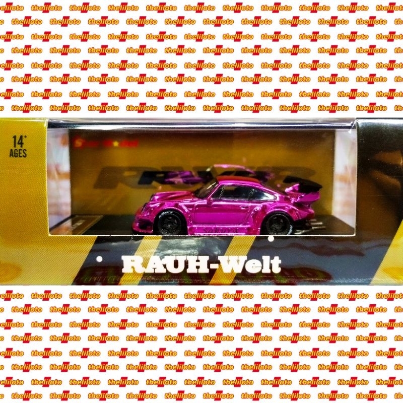 Star MODEL RWB 930 SAKURA PINK CHROME PORSCHE BROKEN WELT BEGRIFF ...
