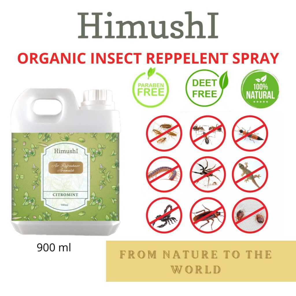 Himushi ORGANIC Anti Insect Liquid Anti Flea Ant Cockroach Anti Termite ...