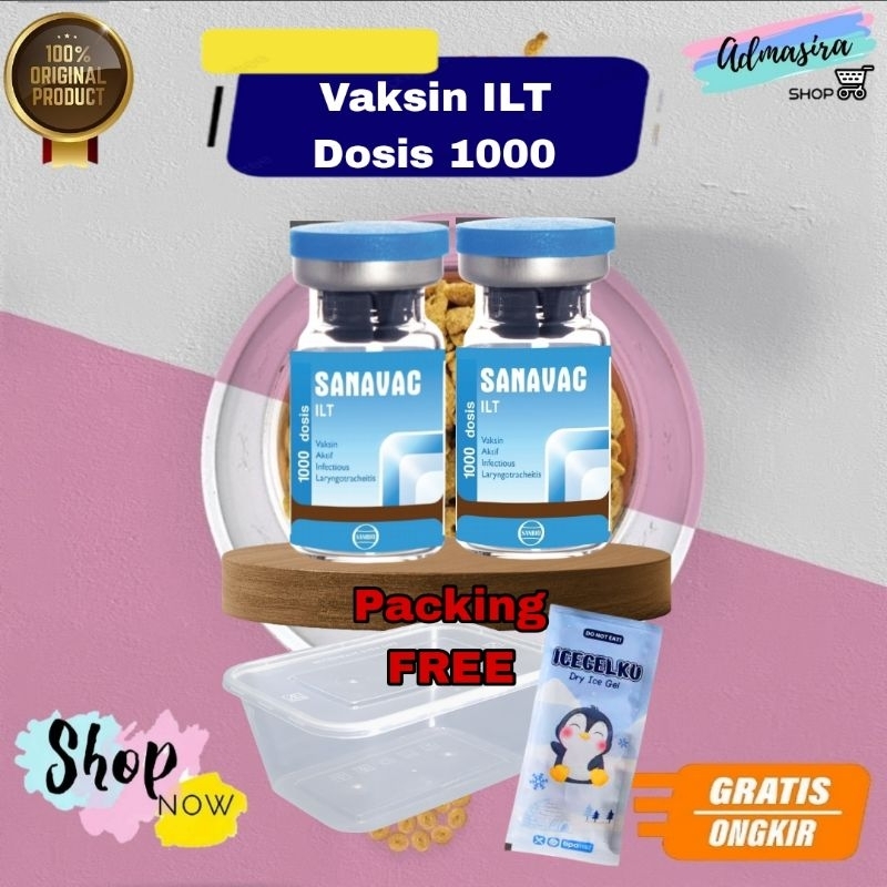 Sanavac ILT Dose 1000 Active Vaccines Prevent Infectious ...
