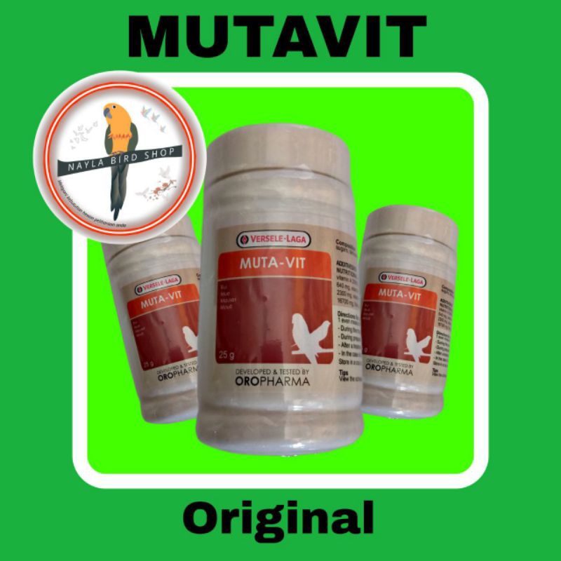 Mutavit MUTA-VIT MUTA VIT VITAMIN BIRDS FIGHTING FEATHER THRESHING ...
