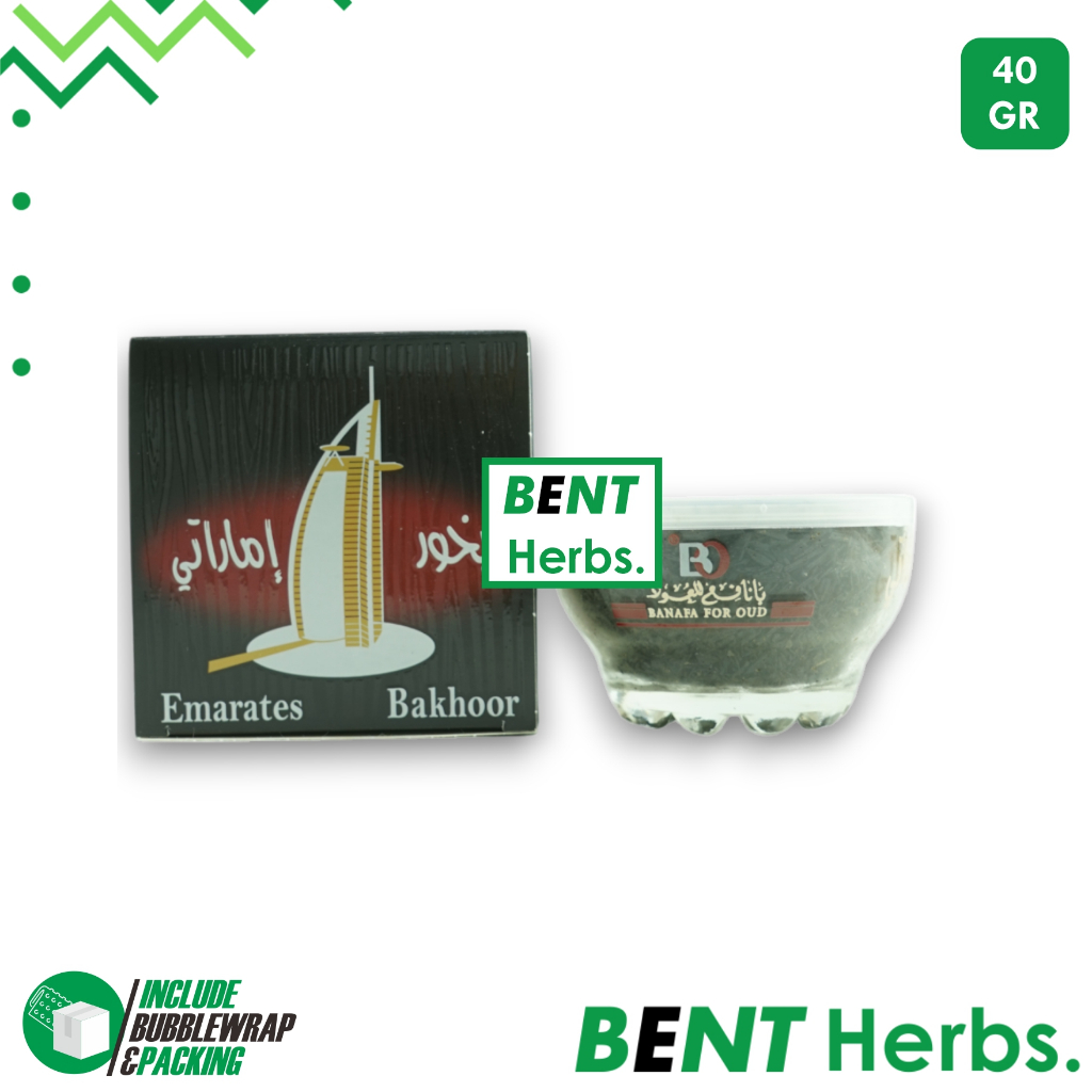 KAYU Bakhour BO Emirates Emeralds 40 gm | Bakhoor Bukhur Banafa Wooden ...