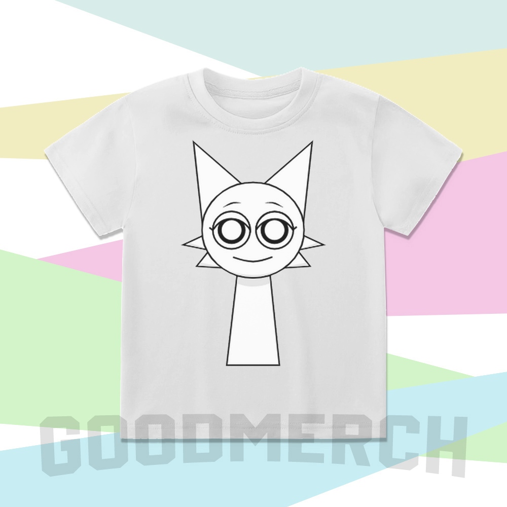 Wenda SPRUNKI INCREDIBOX CHARACTER CHILDREN'S T-SHIRT TOP SPRUNKI WENDA ...