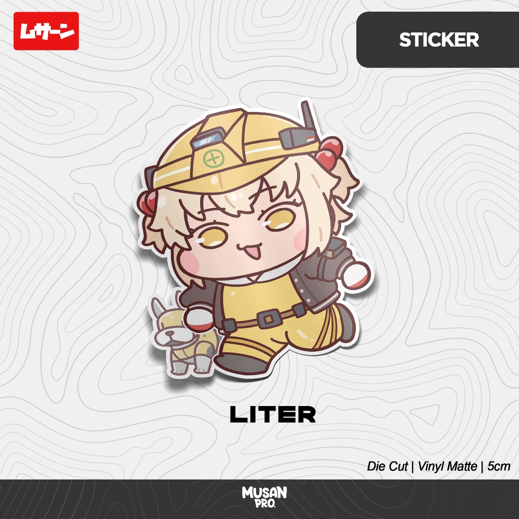 Nikke Sticker - Liter - Musan - Fan Merch | Shopee Malaysia