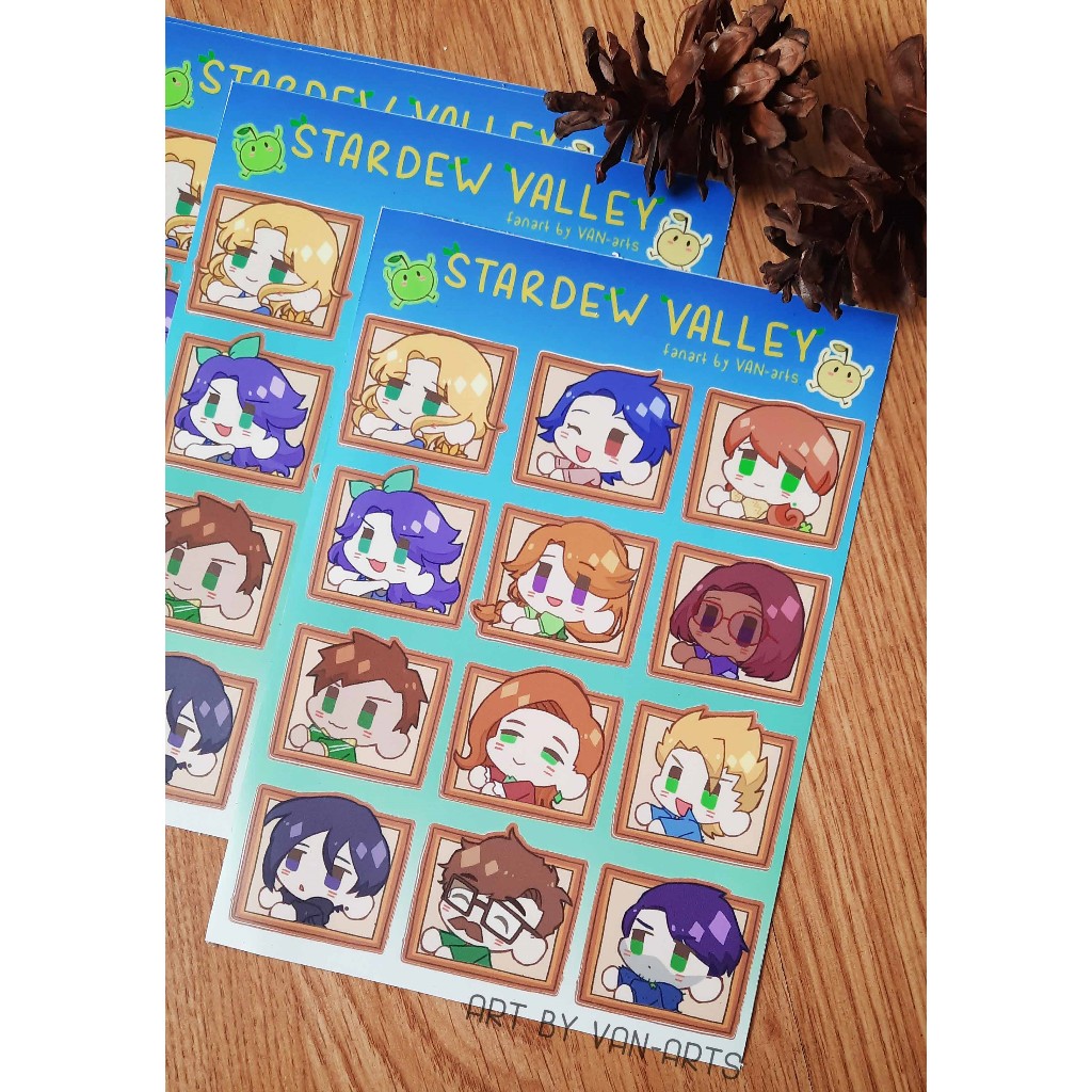 Stardew Valley Stickers Set | Shopee Malaysia