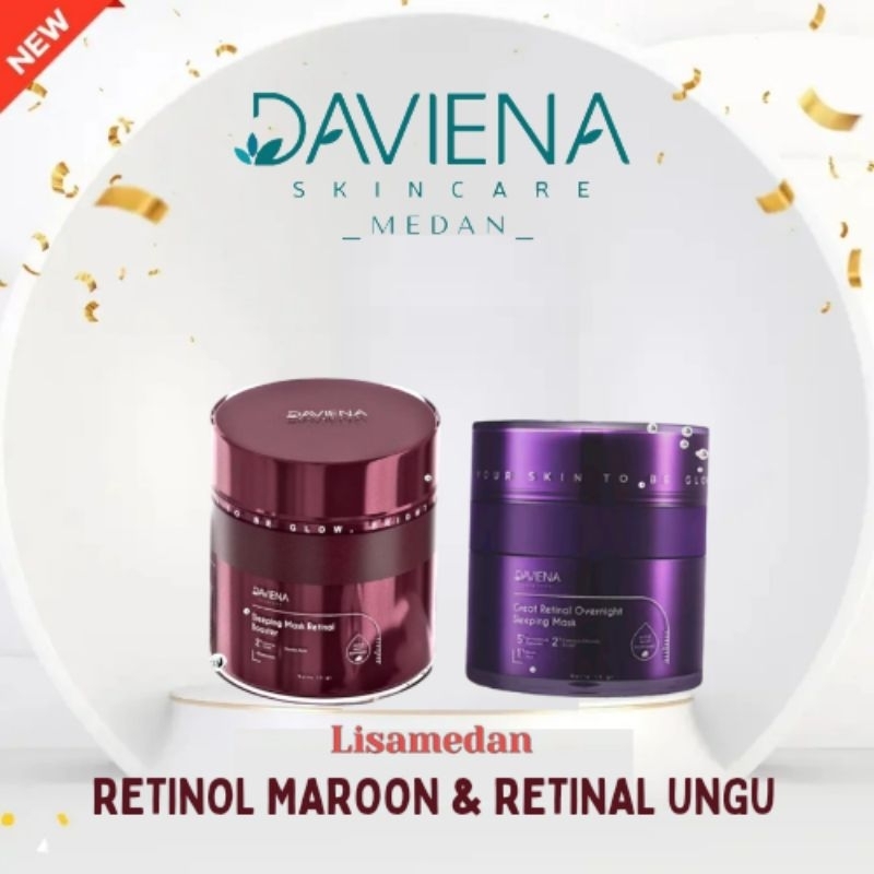 RETINOL BOOSTER DAVIENA GREAT RETINAL OVERNIGHT/ | Shopee Malaysia