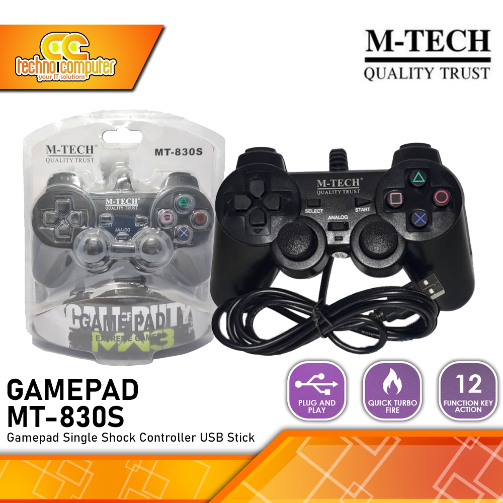 M-tech GAMEPAD Joystick Controller USB PC Joystick - GAMEPAD SINGLE ...