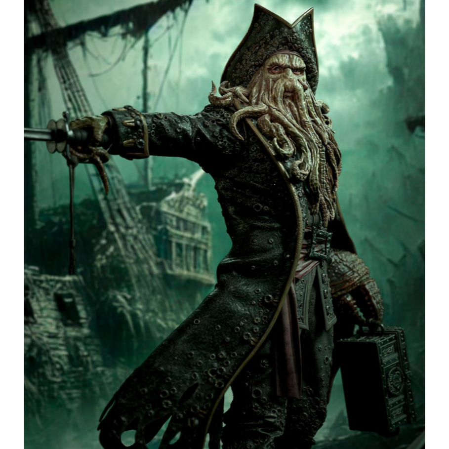 Miniature Figure DAVY JONES Pirates Of Carribean 1/64 HO diorama for ...