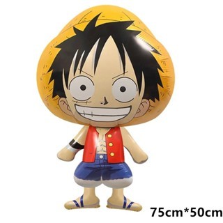 One piece luffy foil balloons birthday theme happy birthday hbd boy boy ...