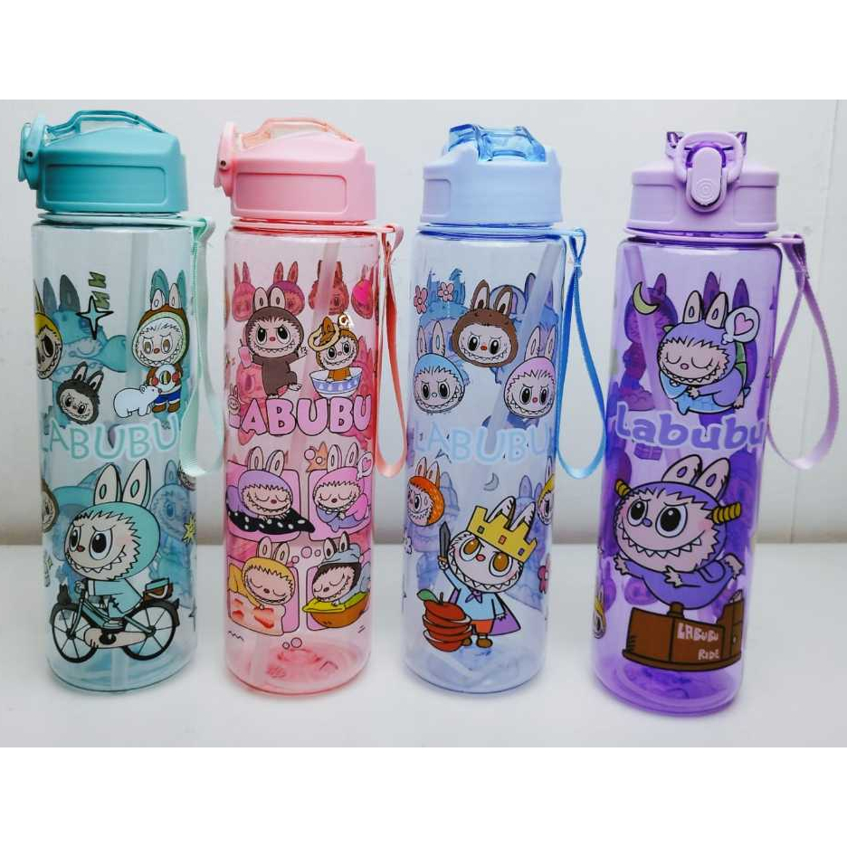 Labubu Drinking Bottle 900ml Viral Labubu Bottle | Shopee Malaysia