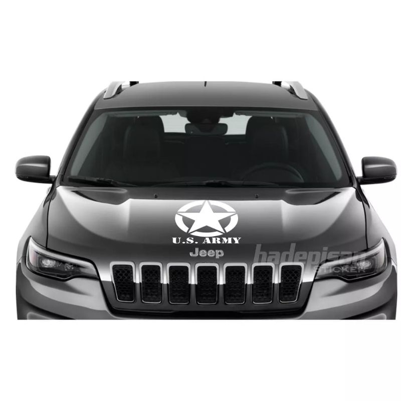Jeep car stickers Us army stickers cutting stickers car hood stickers ...