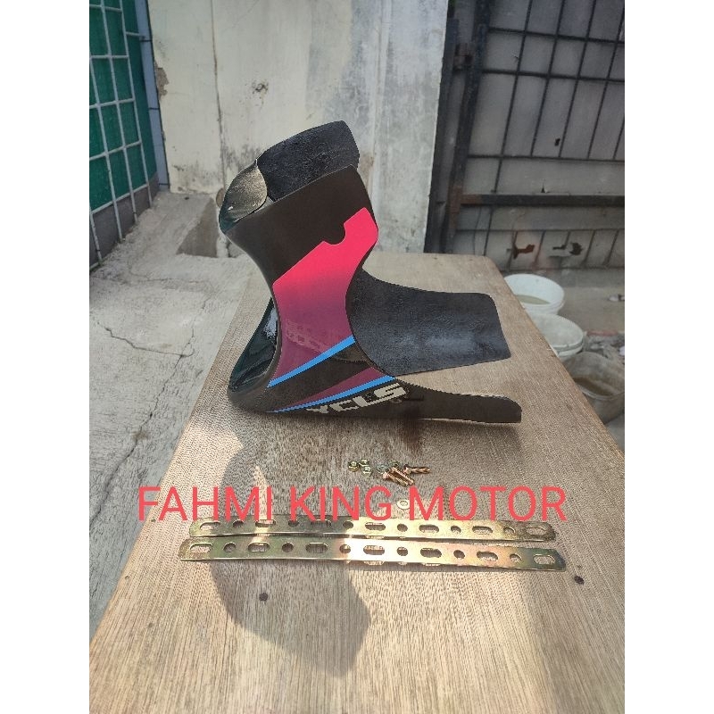 MERAH MESIN RXZ RX Z LOWER ENGINE COVER RED LIST NEW GRES THICK STRONG ...