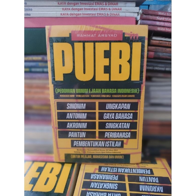 Puebi (General Guidelines for Indonesian Spelling) Synonyms Antonyms ...