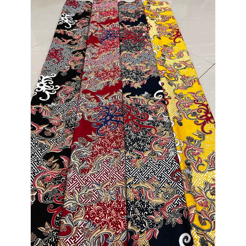 KATUN Typical Kalimantan Batik Fabric (Cotton Material) | Shopee Malaysia