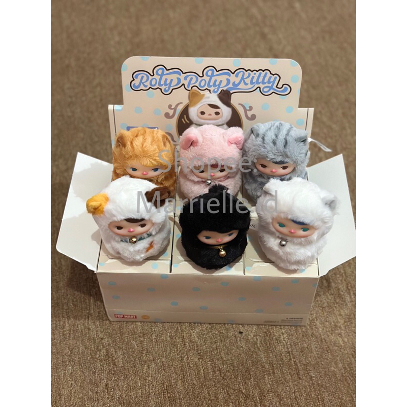 Original POPMART PUCKY ROLY POLY KITTY LISA BLACKPINK BLINDBOX | Shopee ...