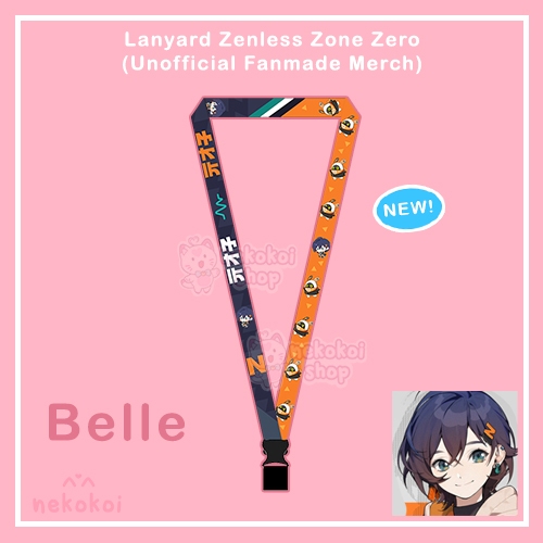 Zenless Zone Zero ZZZ ID Card Lanyard [Unofficial Merch] | Shopee Malaysia