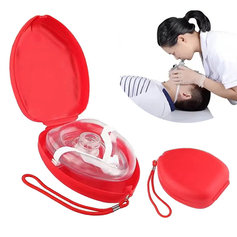 1 Set Cpr Mask First Aid Rescue Cpr Mouth To Mouth Pocket Resucitator ...