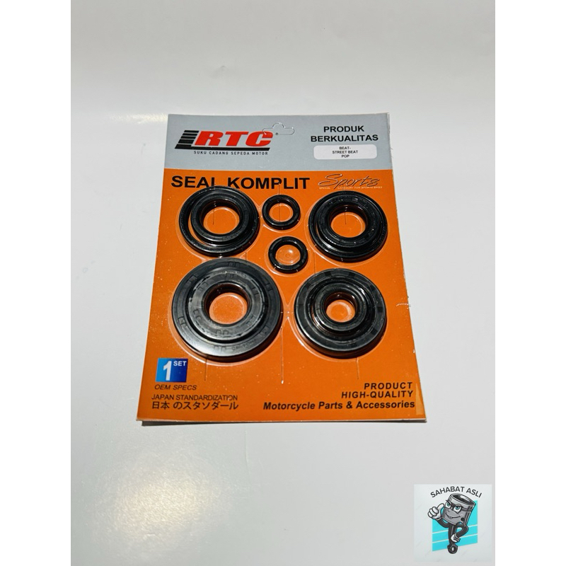 Oil SEAL SIL KIT COMPLETE SET BEAT POP FI BEAT STREET ESP SCOOPY ESP VARIO 110 ESP RTC | Shopee ...