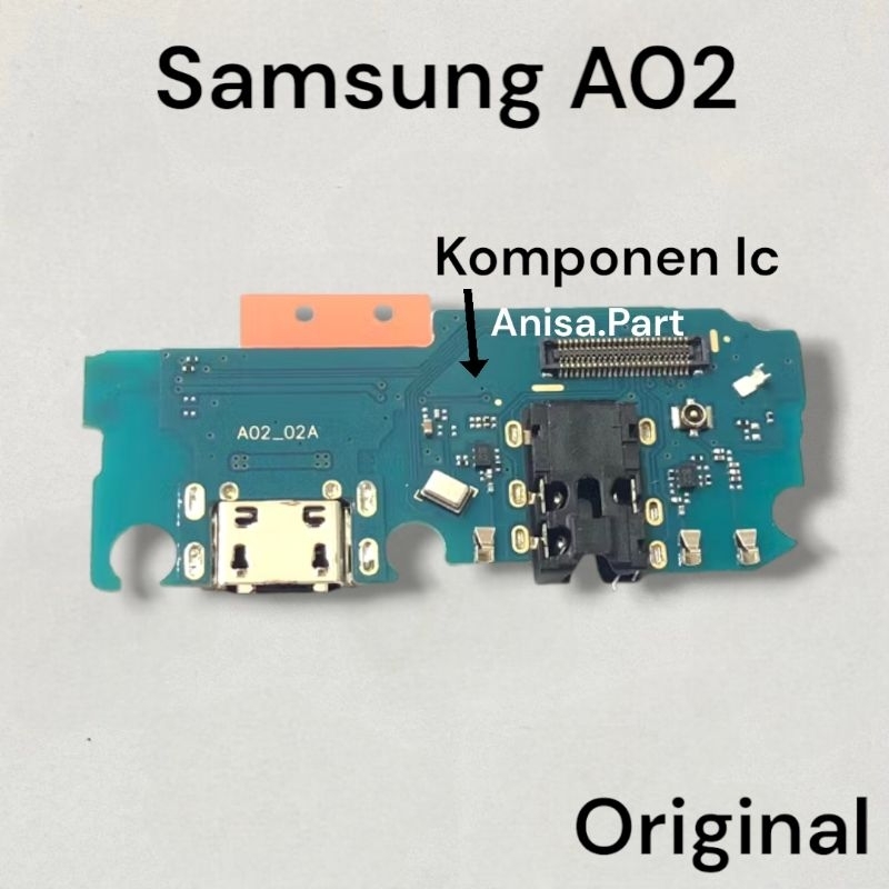 Original Samsung A02 A022F Casing Connector Casing Board Full ...