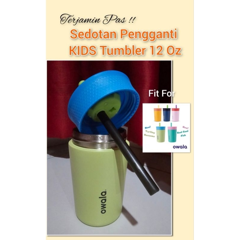 Guaranteed FIT replacement Straws for OWALA Kids Tumbler 12 Oz Drinking ...