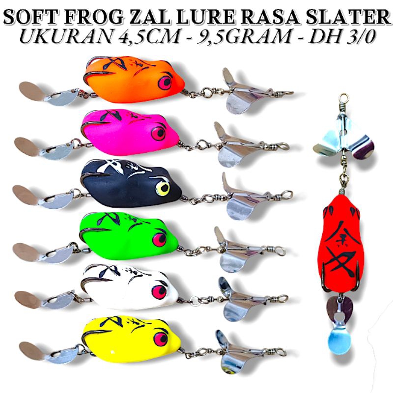 Soft FROG FILLING ZAL LURE SLATER FLAVOR SIZE 4,5CM. 9,5gram. Soft FROG ...