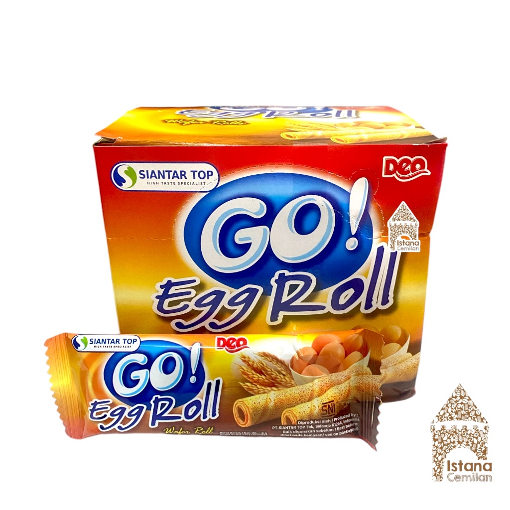 Go Egg Roll Wafer Roll Contains 24 Pcs | Shopee Malaysia