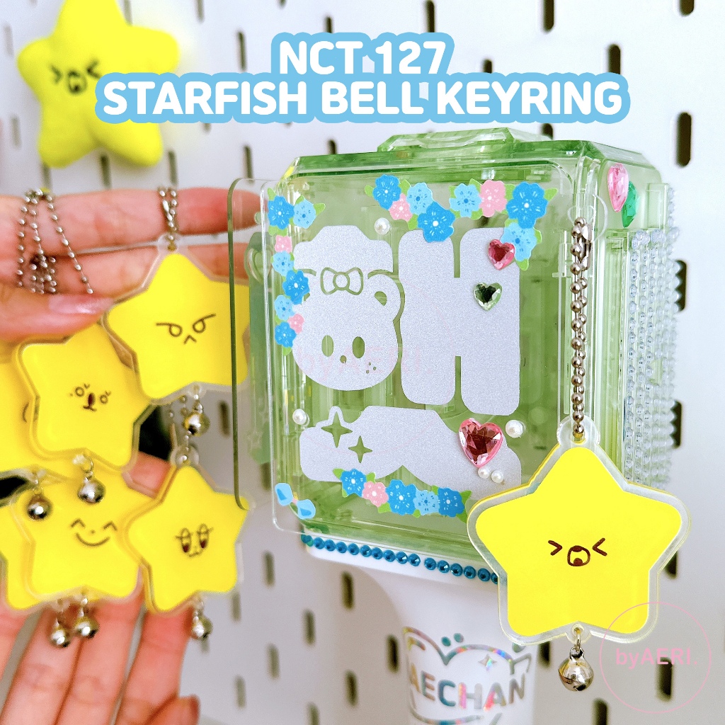 GANTUNGAN NCT 127 STARFISH BULGASARI KEYRING BELL | Shopee Malaysia
