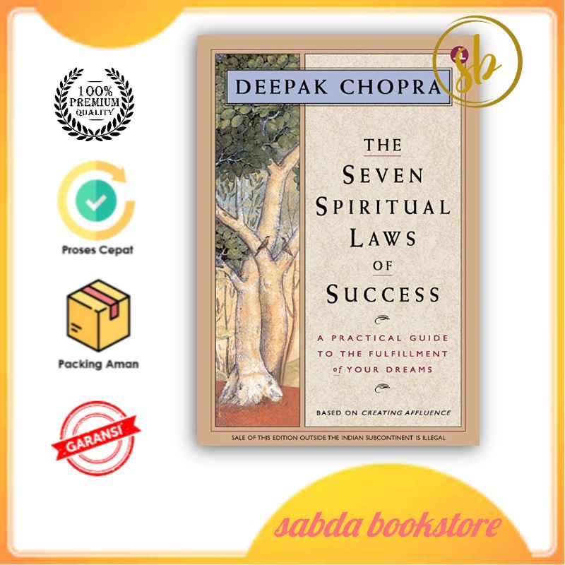 The Seven Spiritual Laws Of Success By Deepak Chopra English Shopee 2583
