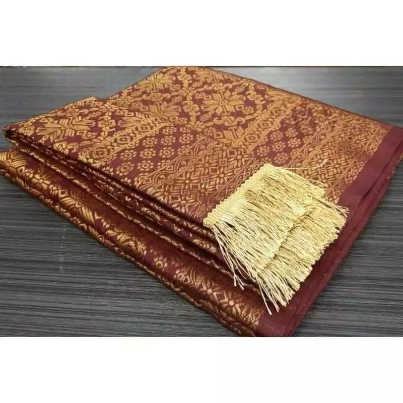 SONGKET SELENDANG MOTIF SONGKET SEMI PALEMBANG SET SONGKET SKIRT AND ...