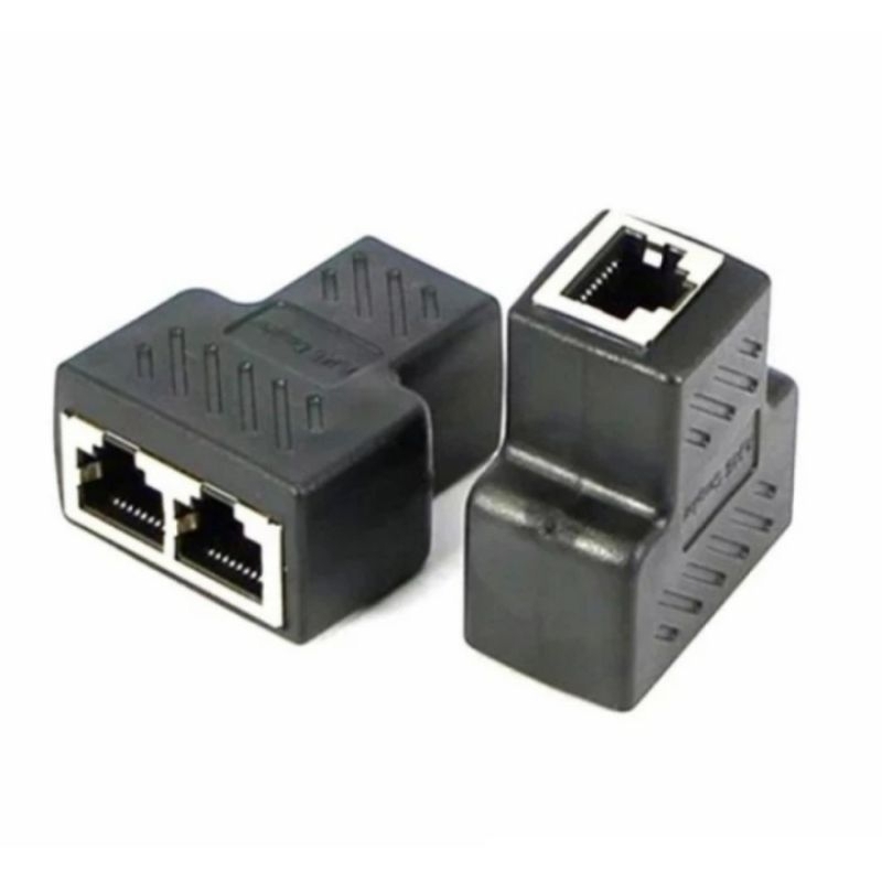 Barrel cat6 branch LAN cable connector cat6 female to female | Shopee ...