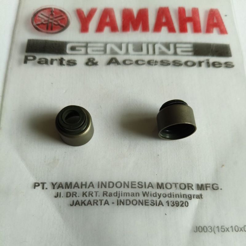 Yamaha SCORPIO 5BP YAMAHA VALVE SEAL SIL GUARANTEED ORIGINAL (2PCS) | Shopee Malaysia