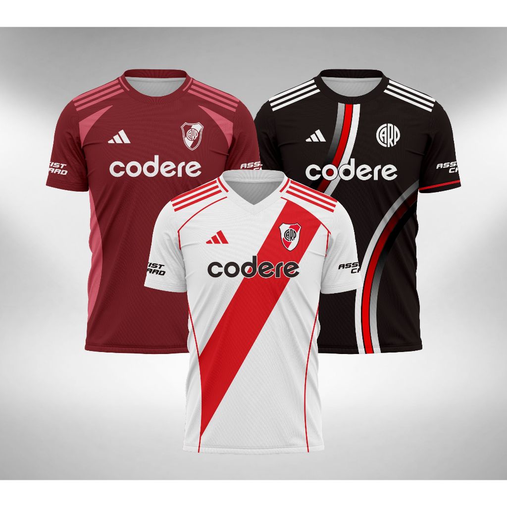 River Plate Home Away Jersey 3rd 2024 2025 | Shopee Malaysia