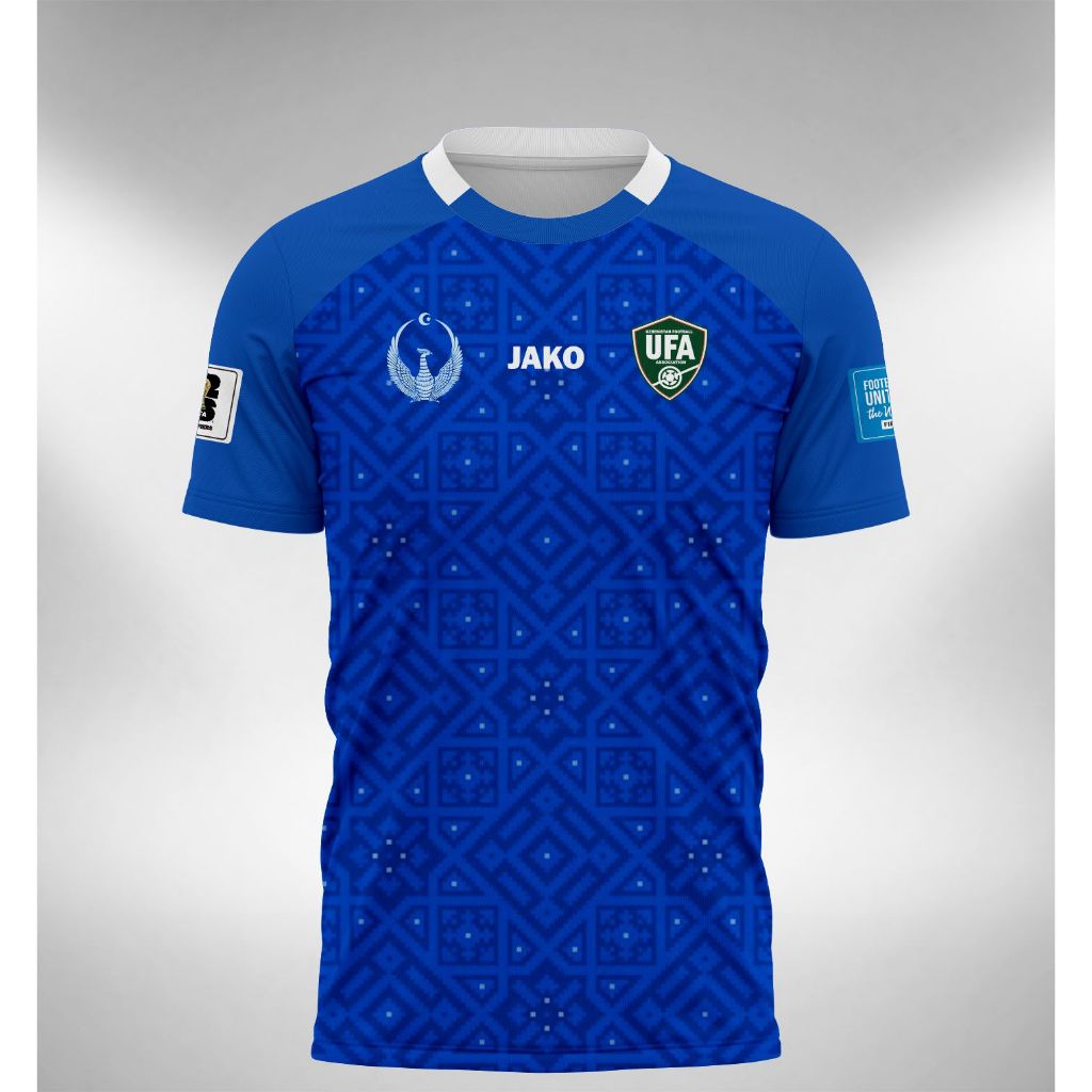Uzbekistan Home Away Jersey 2024 2025 | Shopee Malaysia