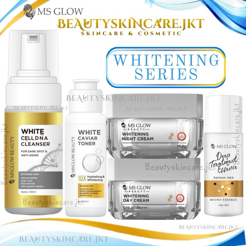 Ms Glow Whitening Series Free Essence Package | Shopee Malaysia
