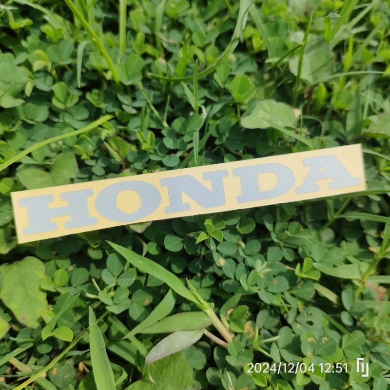 Small HONDA Writing Cutting Sticker 9cm x 1cm | Shopee Malaysia